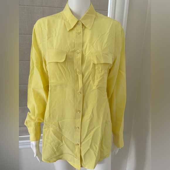 Equipment | Tops | Equipment Signature Silk Blouse | Poshmark